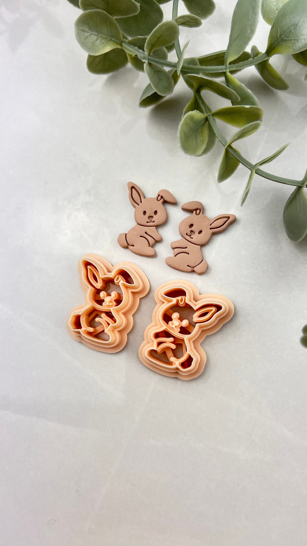Little Rabbit Polymer Clay Cutter - Etsy