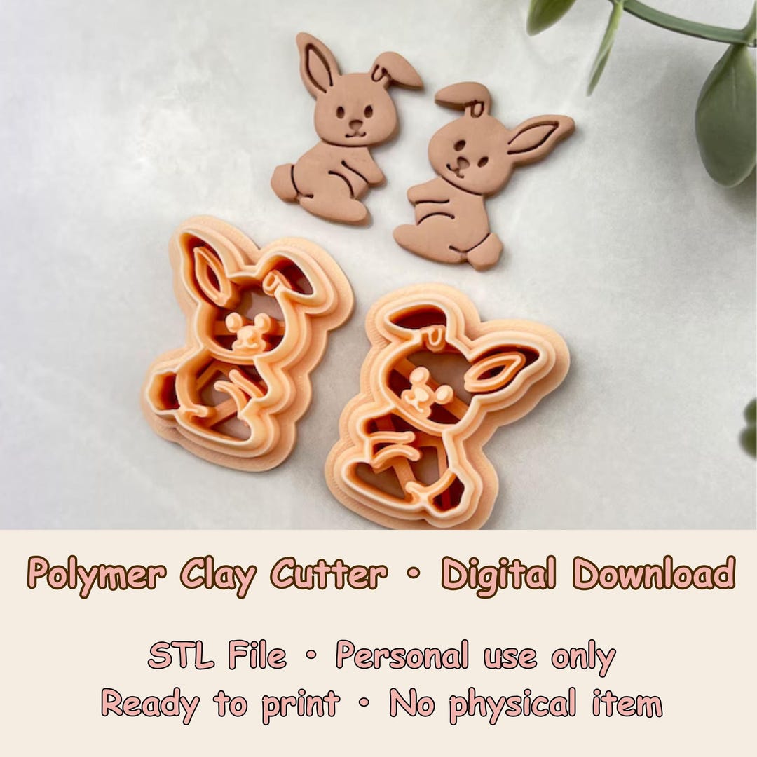 Little Rabbit STL File Digital Downloads - Etsy