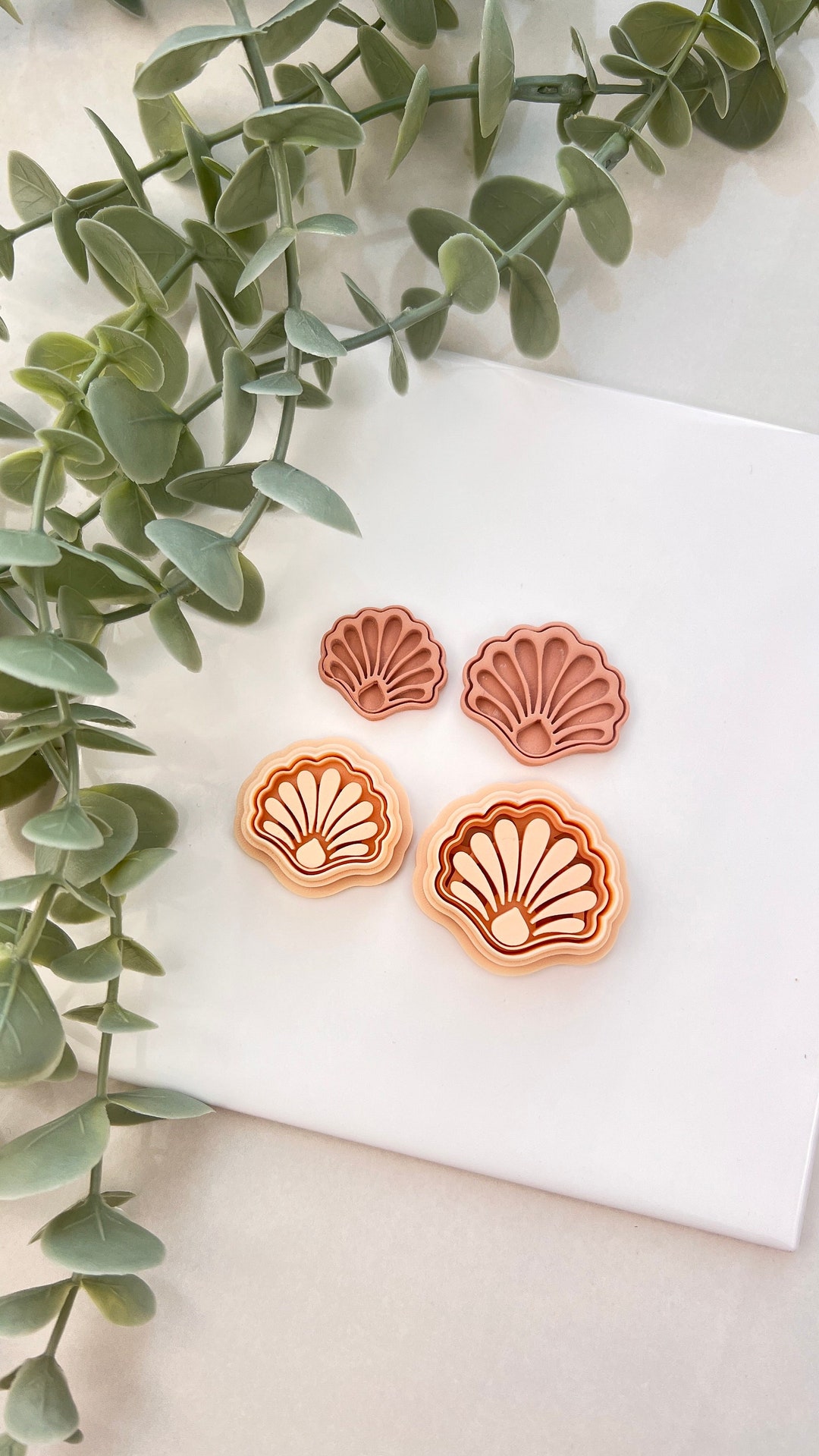 Detailed Seashell Polymer Clay Cutter - Etsy