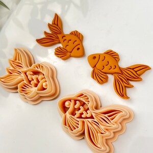 Koi Fish Polymer Clay Cutter | Summer Clay Cutters | Polymer Clay Tools ...