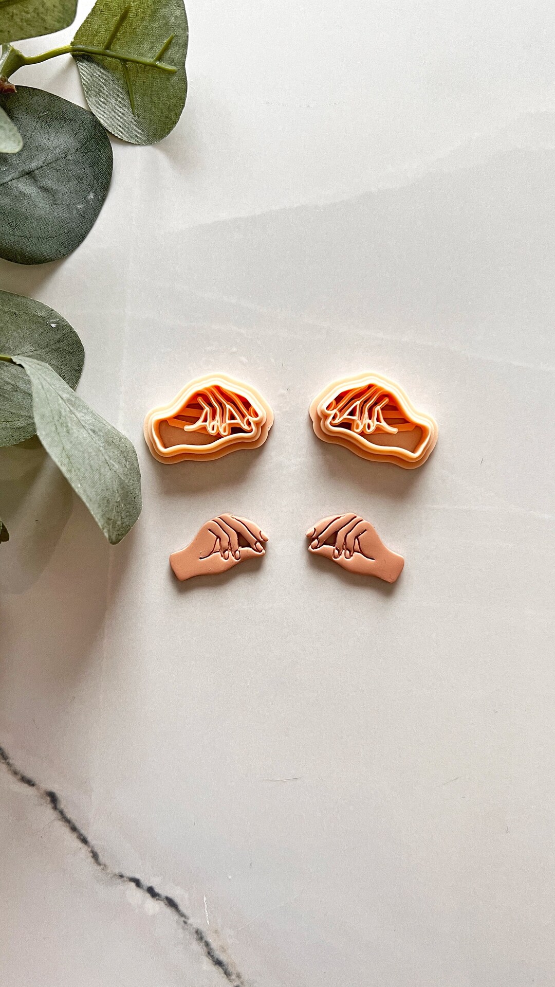 Embossing Hand Polymer Clay Cutter Celestial Clay Cutter Valentines Day ...