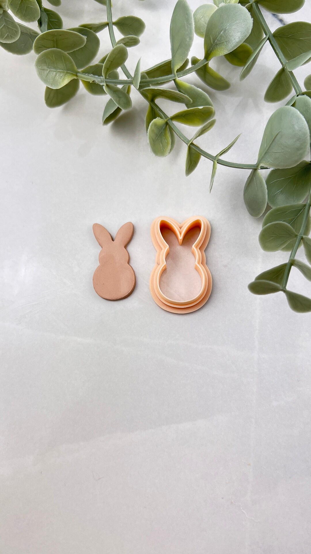 Bunny Outline Easter Polymer Clay Cutter Clay Cutters for Polymer Clay ...