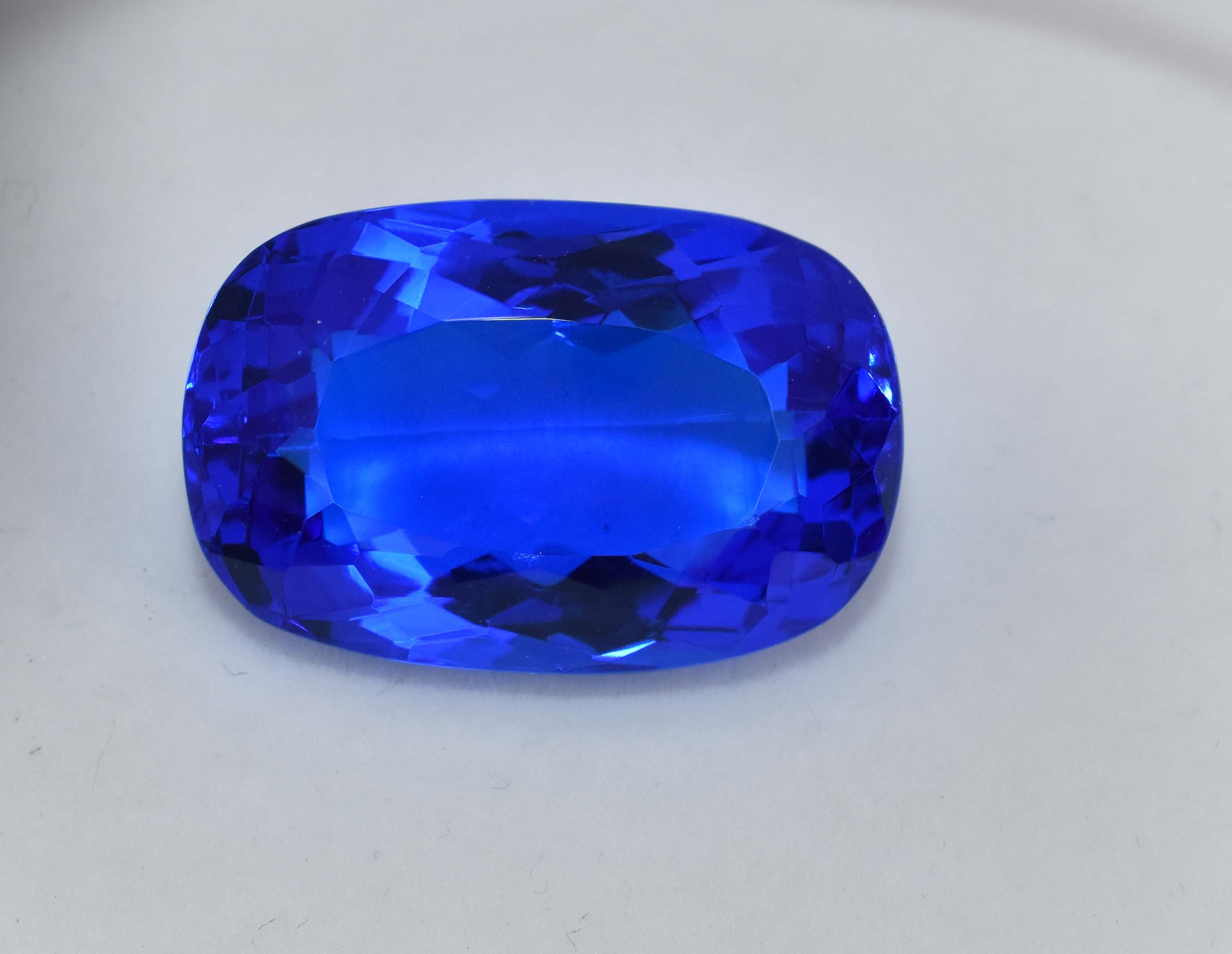 72.10 Ct AAAA Natural Blue Tanzanite Gemstone Faceted Cut | Etsy