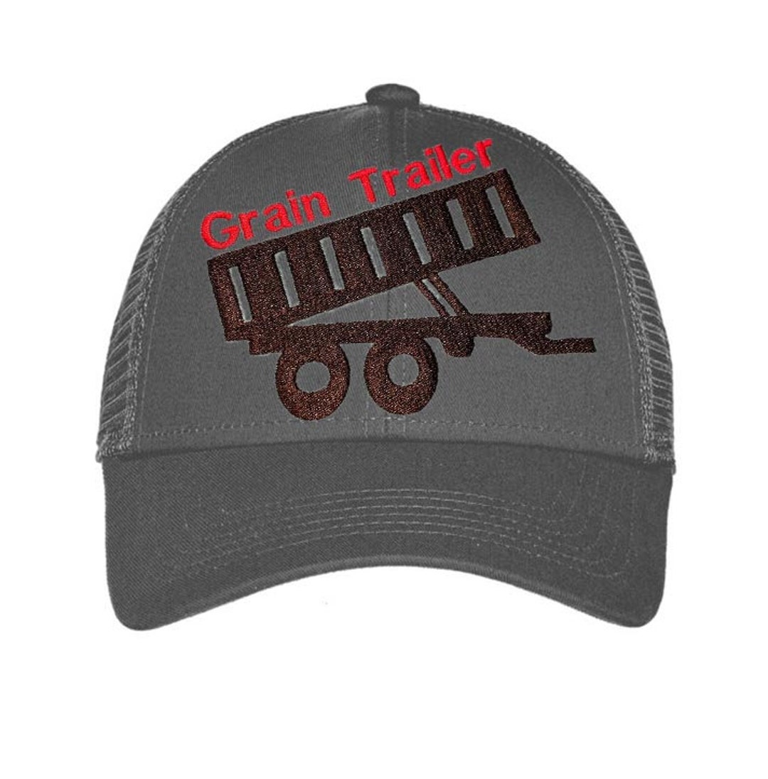 Grain Trailer Embroidery Digital Design - Etsy