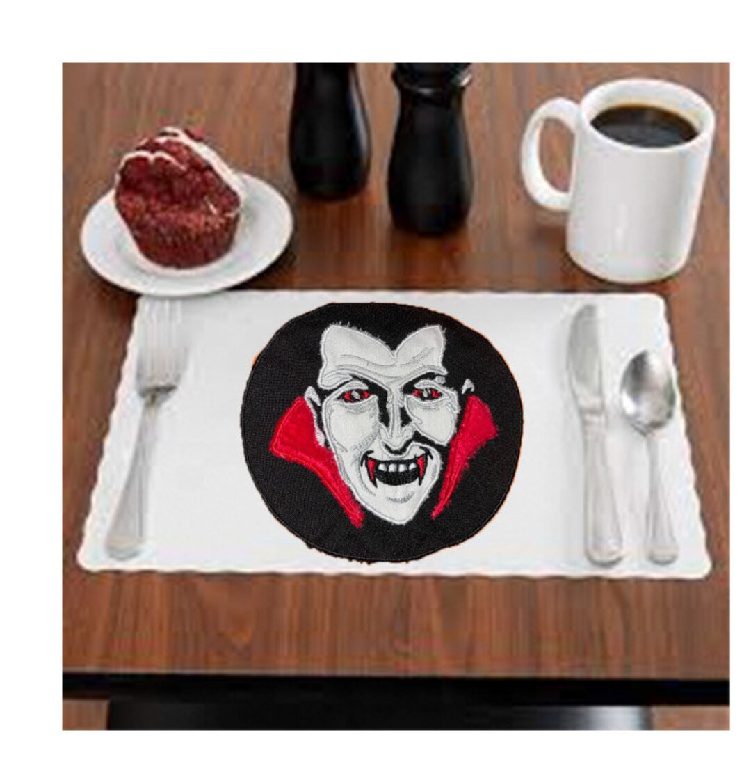 Vintage Vampire Emboridery Applique Digital Design - Etsy