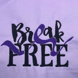 Break Free Embroidery Digital Design - Etsy
