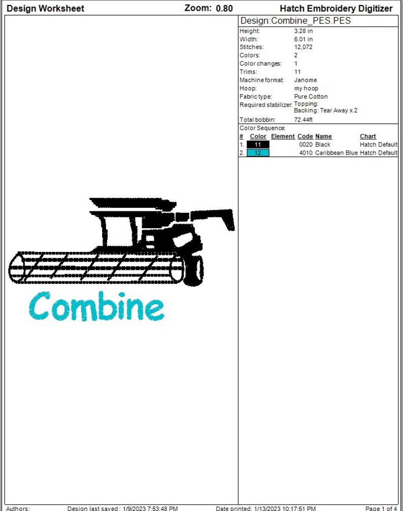 Combine Embroidery Digital Design - Etsy