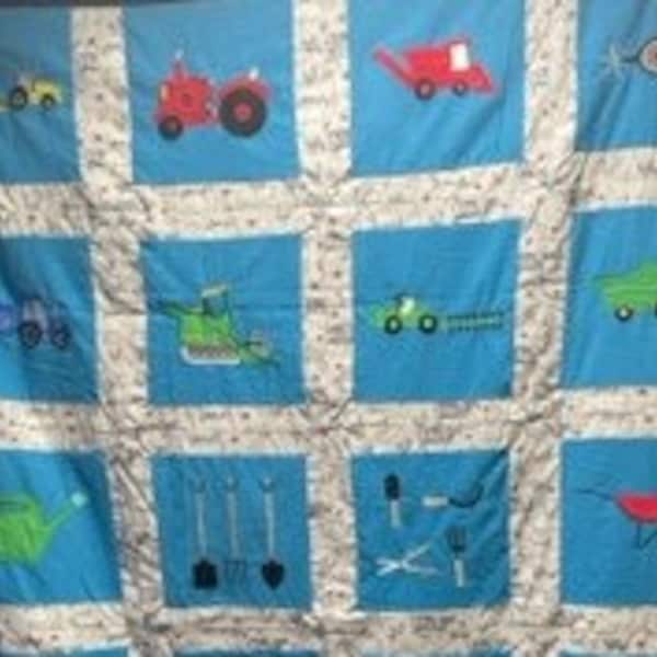 Farm Applique - Etsy