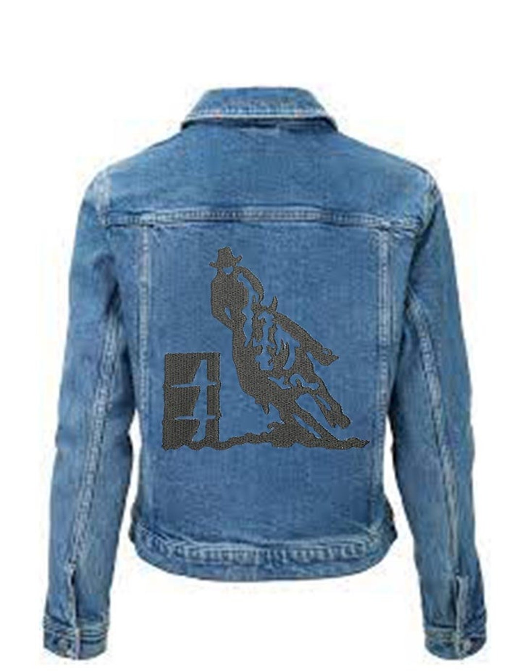 Cowboy Barrel Racing Embroidery Digital Design - Etsy