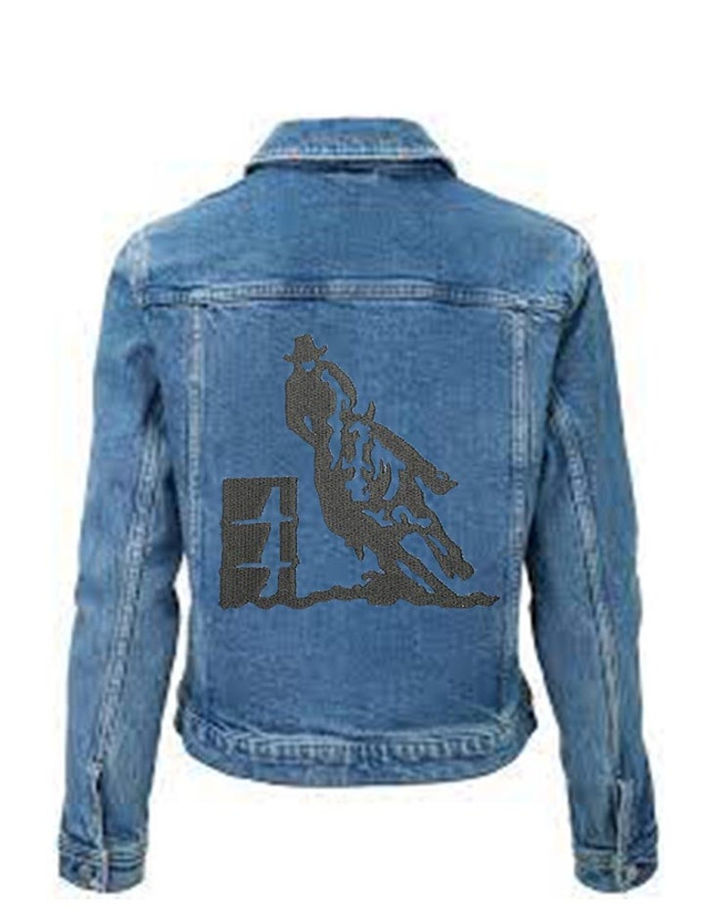 Cowboy Barrel Racing Embroidery Digital Design - Etsy Australia