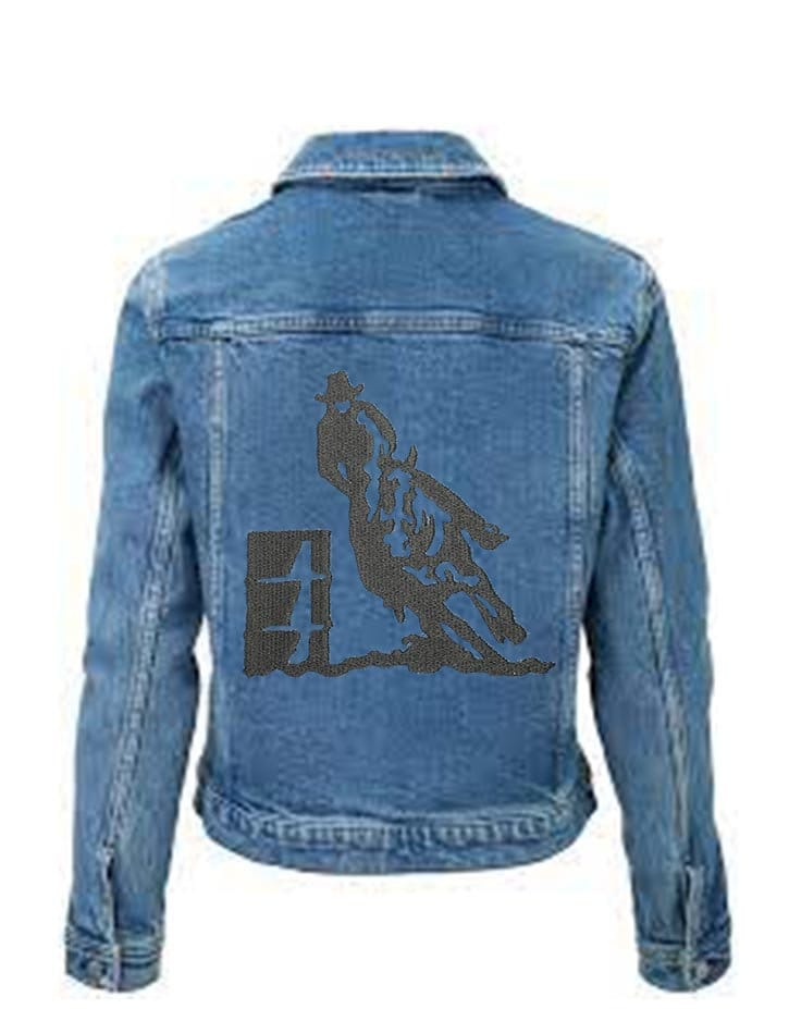 Cowboy Barrel Racing Embroidery Digital Design - Etsy Australia