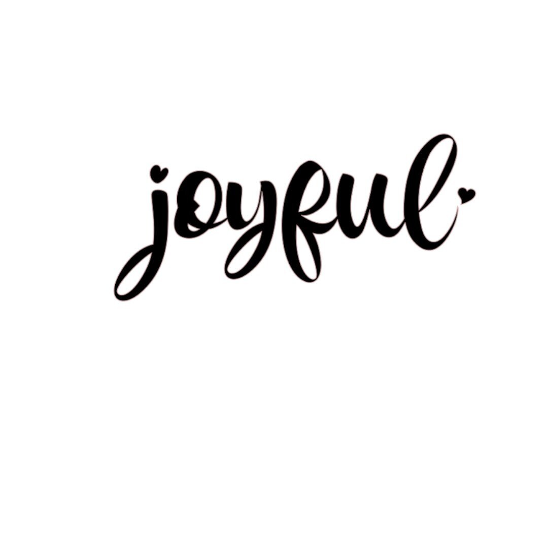 Joyful SVG Cut File - Etsy