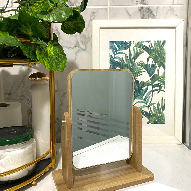Makeup Table With Mirror - Etsy