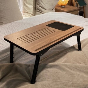 Foldable Bed Desk – Left-handed Lap Tray With Mouse Pad - Etsy