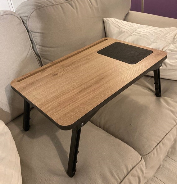Folding Lap Desk With Mouse Pad Bed Tray With Phone Compartment Tablet Reading Writing Drafting Breakfast Tray Etsy UK