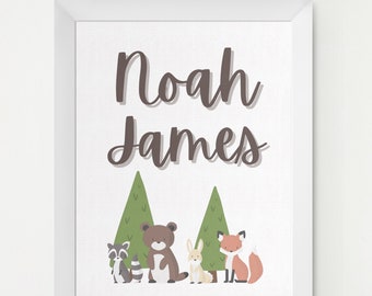 Forest Friends | Etsy