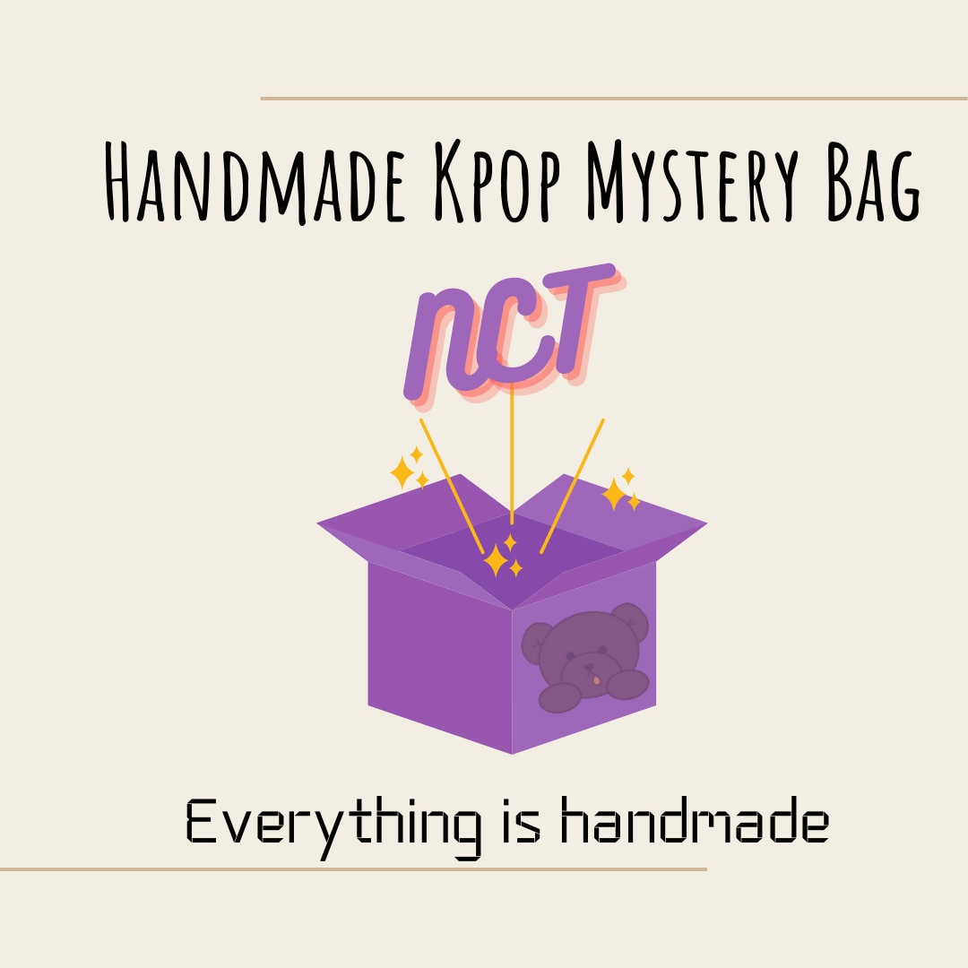 NCT Kpop Handmade Mystery Bag Blind Box | Choose Your Bias - Etsy