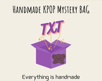 BTS Kpop Handmade Mystery Bag Blind Box Choose Your Bias - Etsy