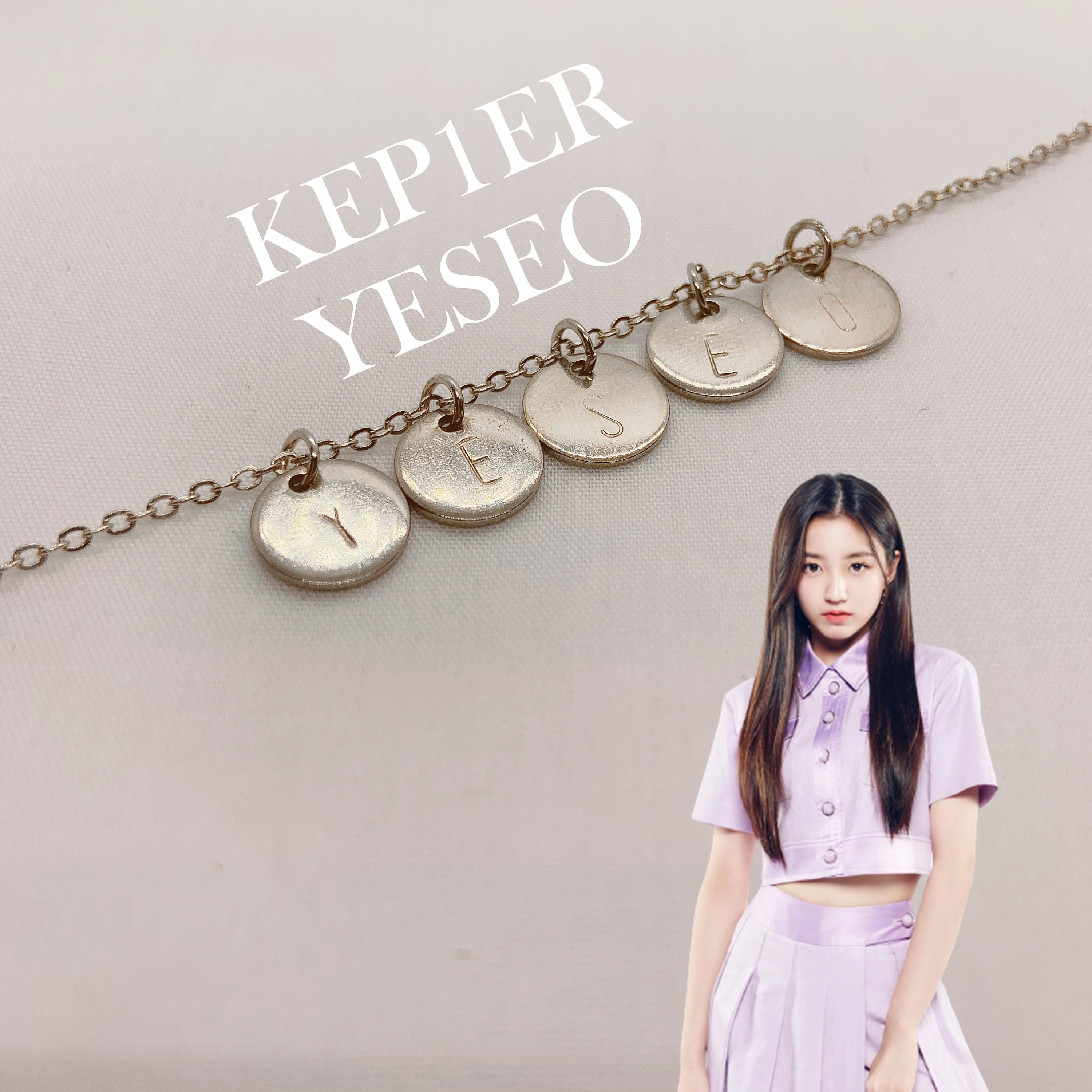 KEP1ER KEPLER Girls Planet 999 Kpop Silver Necklace Bracelet - Etsy