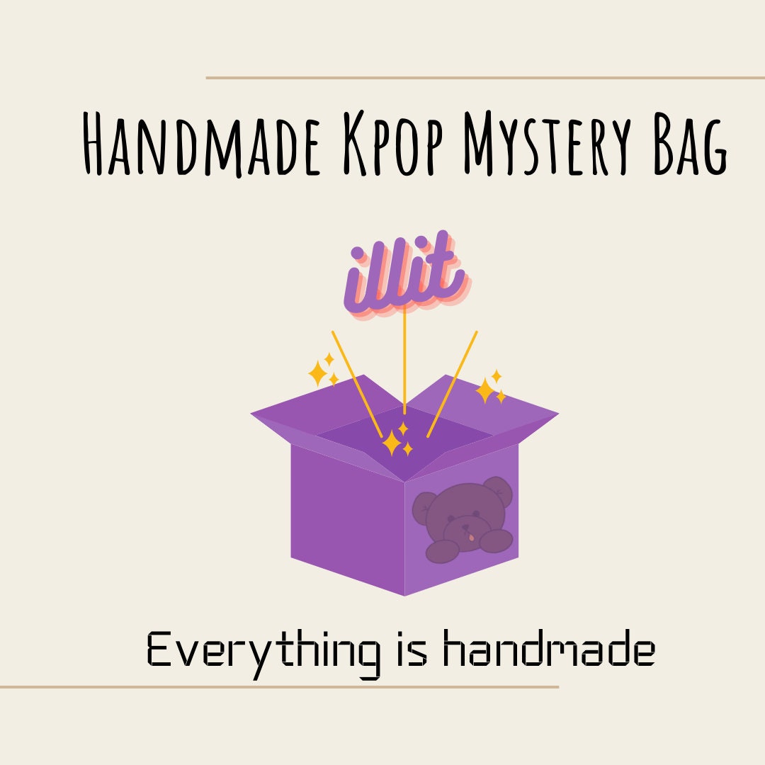Illit I'll-it Kpop Handmade Mystery Bag Blind Box | Choose Your Bias ...