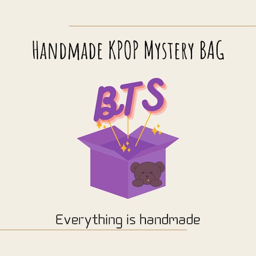 Enhypen Kpop Handmade Mystery Bag Blind Box Choose Your Bias - Etsy