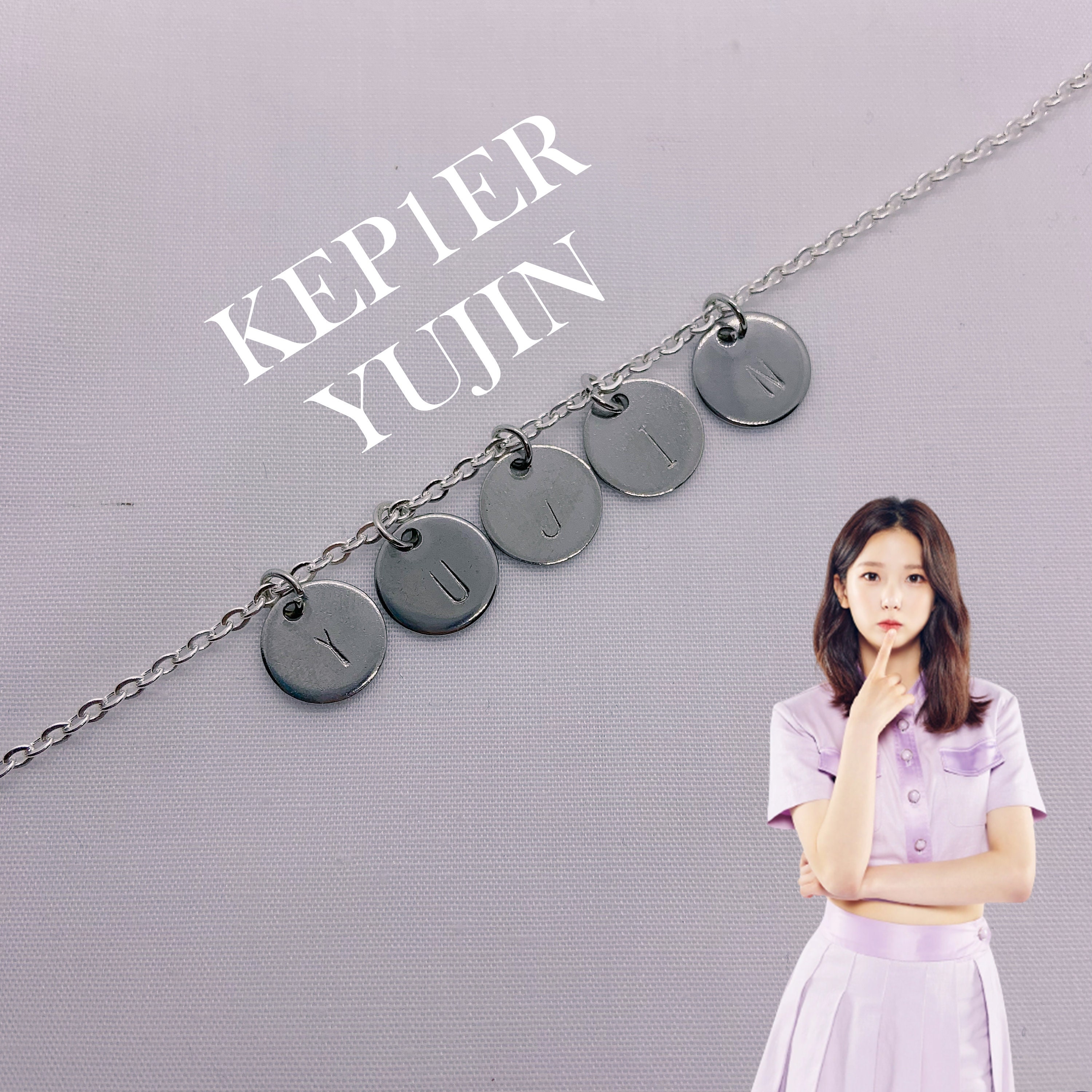 KEP1ER KEPLER Girls Planet 999 Kpop Silver Necklace Bracelet - Etsy