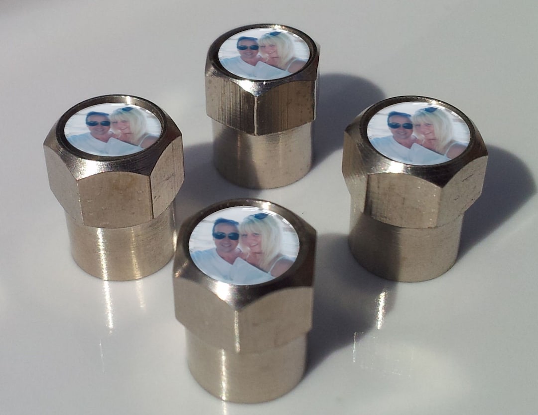 Customised Your Photo or Logo on Car Tyre Caps - Etsy UK