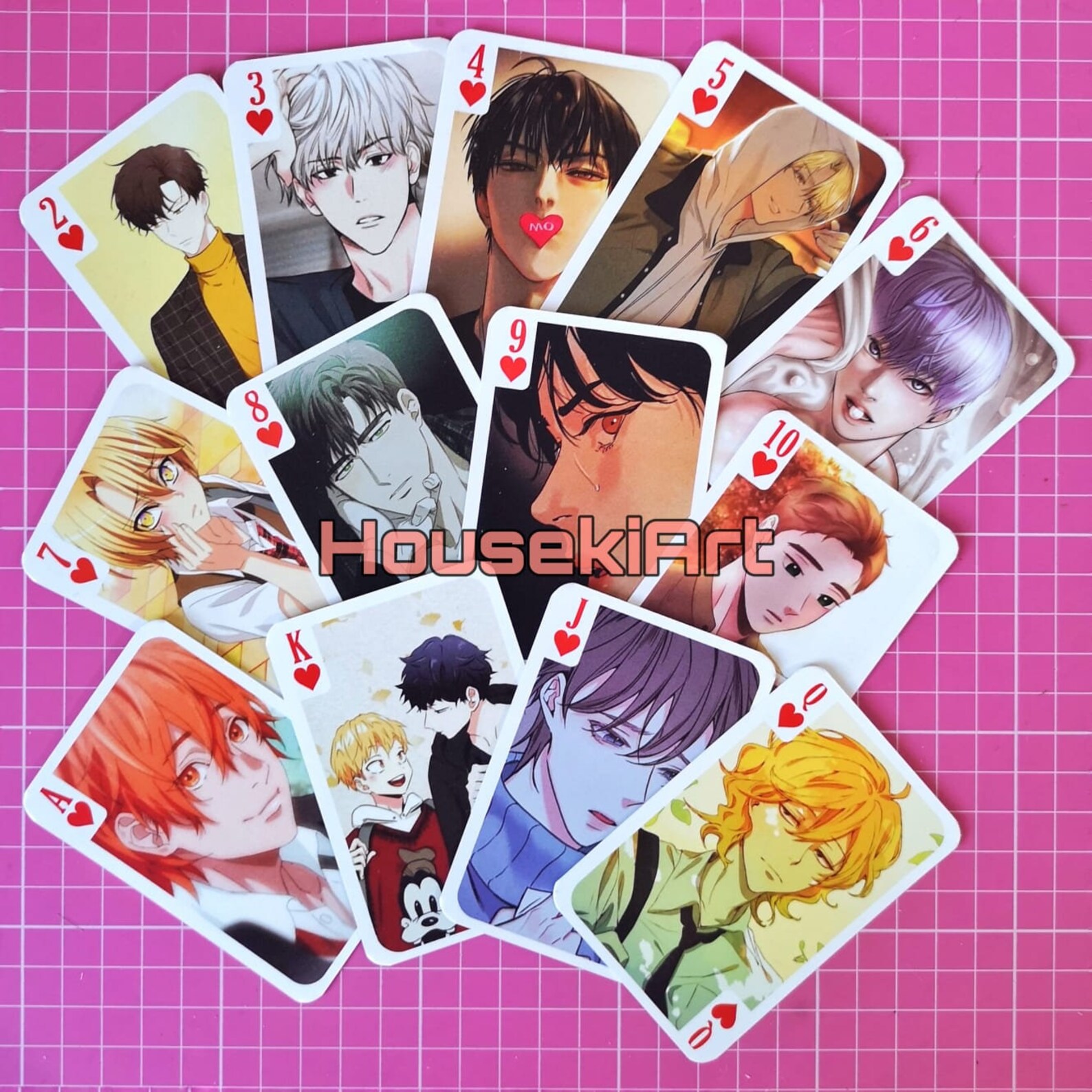 Yaoi Anime Playing Cards / BL Playing Cards / Cards Games - Etsy Canada