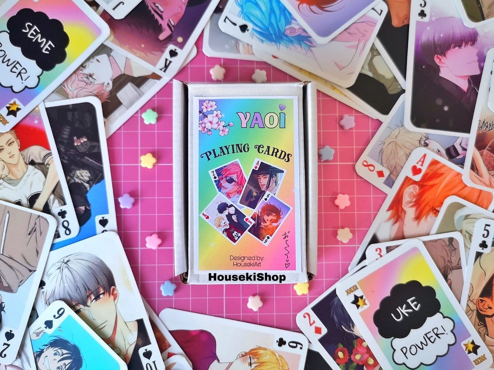 Yaoi Anime Playing Cards / BL Playing Cards / Cards Games - Etsy Canada