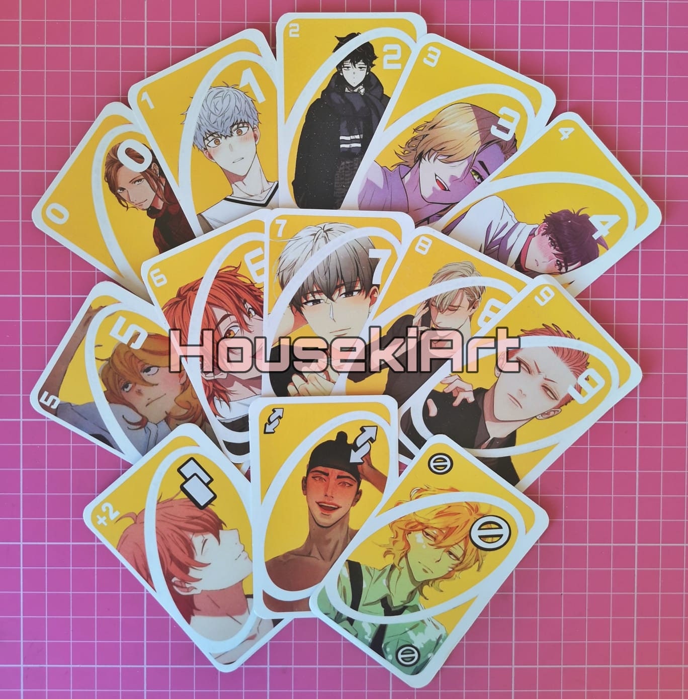Yaoi Anime Card Game / BL Anime Card Game / Playing Cards - Etsy Australia