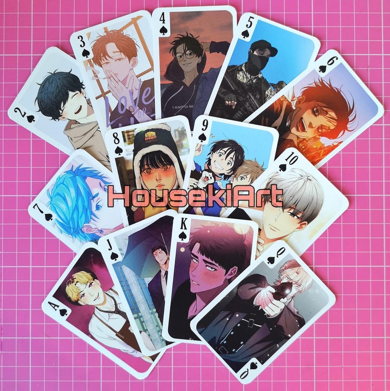Yaoi Anime Playing Cards / BL Playing Cards / Cards Games - Etsy Canada