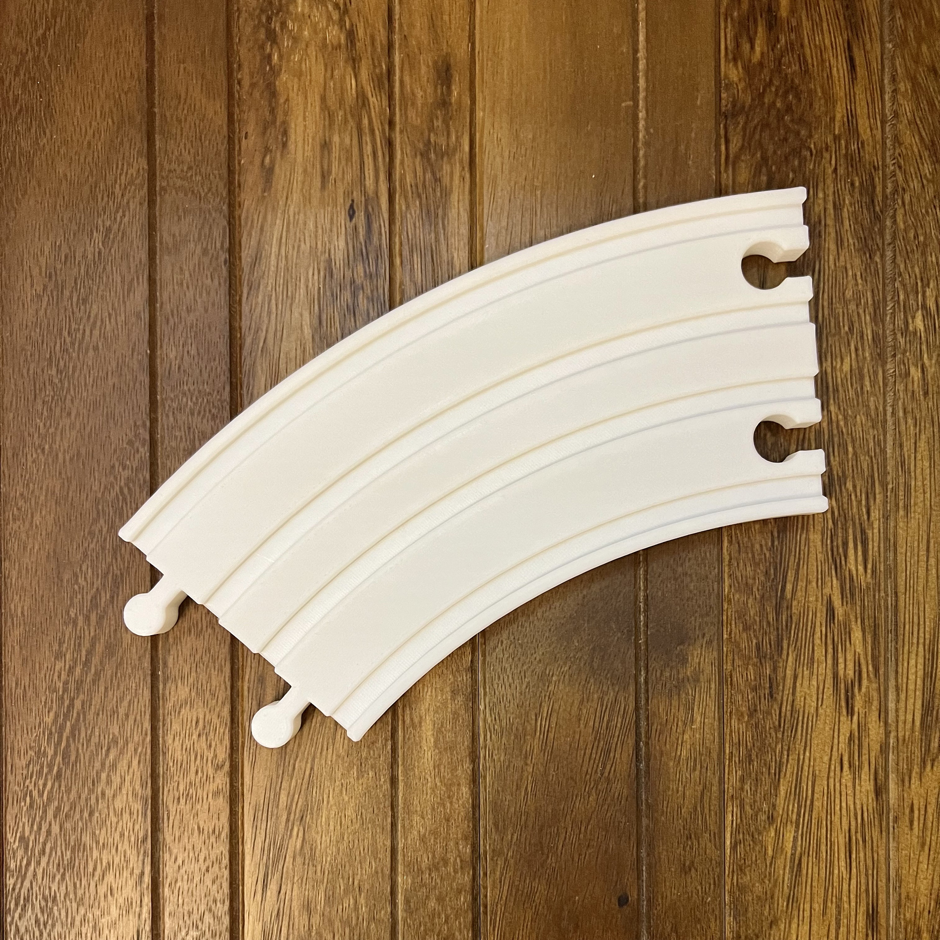 Double Curve Track for Wooden Train Sets - Compatible With BRIO and ...