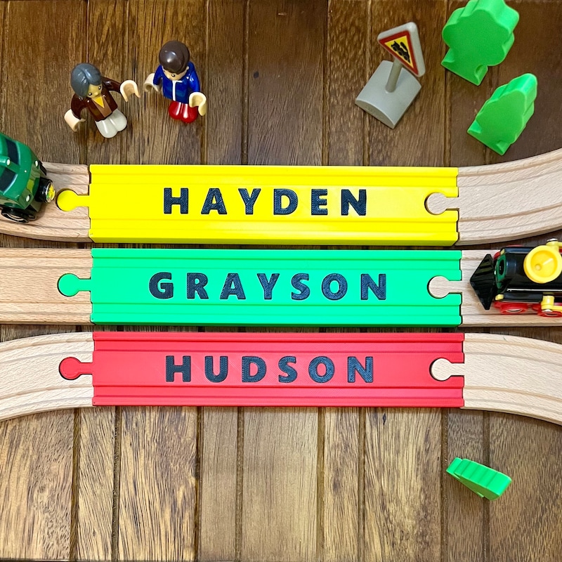 Brio Track Personalized - Etsy