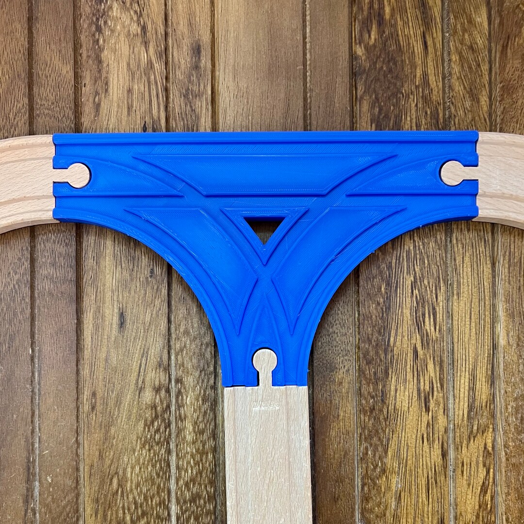 T-junction Track for Wooden Train Sets - Compatible With BRIO and ...