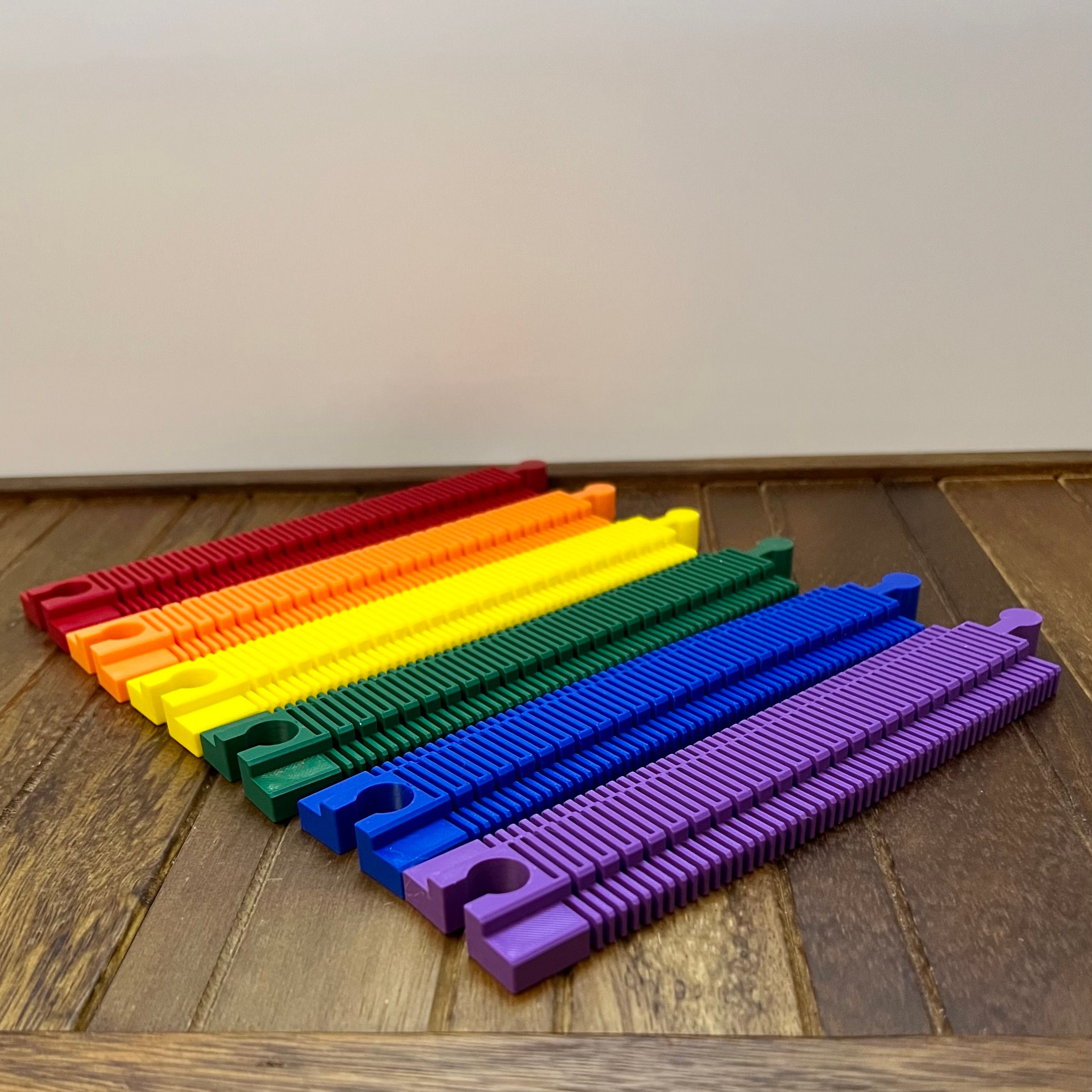 Flexible Track Rainbow for Wooden Train Sets - Compatible With BRIO and ...