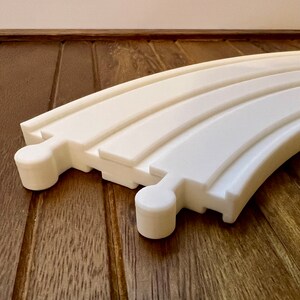 Double Curve Track for Wooden Train Sets - Compatible With BRIO and ...