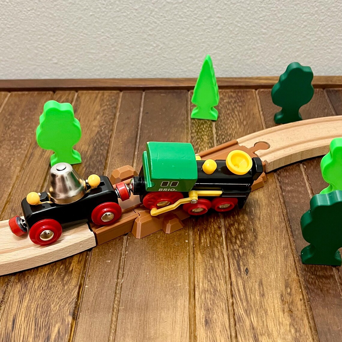 Derailing Track for Wooden Train Sets - Compatible With BRIO and Others ...