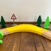 Banked 90 Degree Corner Track for Wooden Train Sets - Compatible With ...