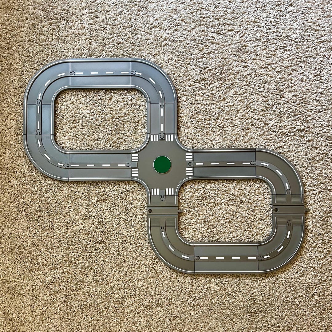 Road Bundle: “roundabout Loop” - Compatible With BRIO Roads - Etsy