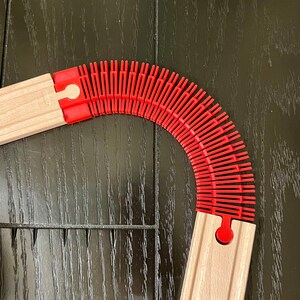 Flexible Track for Wooden Train Sets - Compatible With BRIO and Others ...