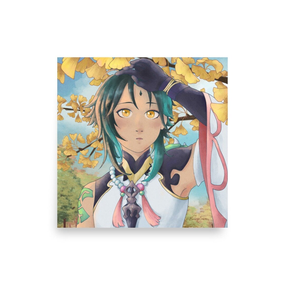 Xiao Genshin Impact Print Photo Paper Poster Genshin Art, Anime Art ...
