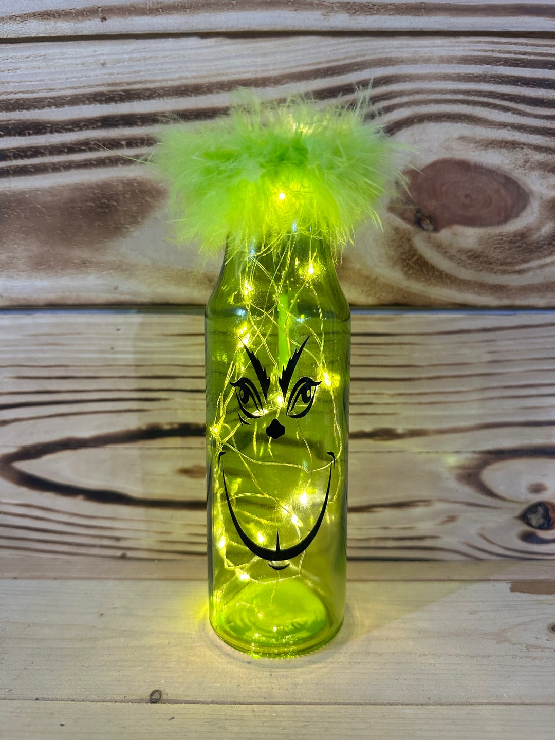 Light up Grinch like Decor - Etsy