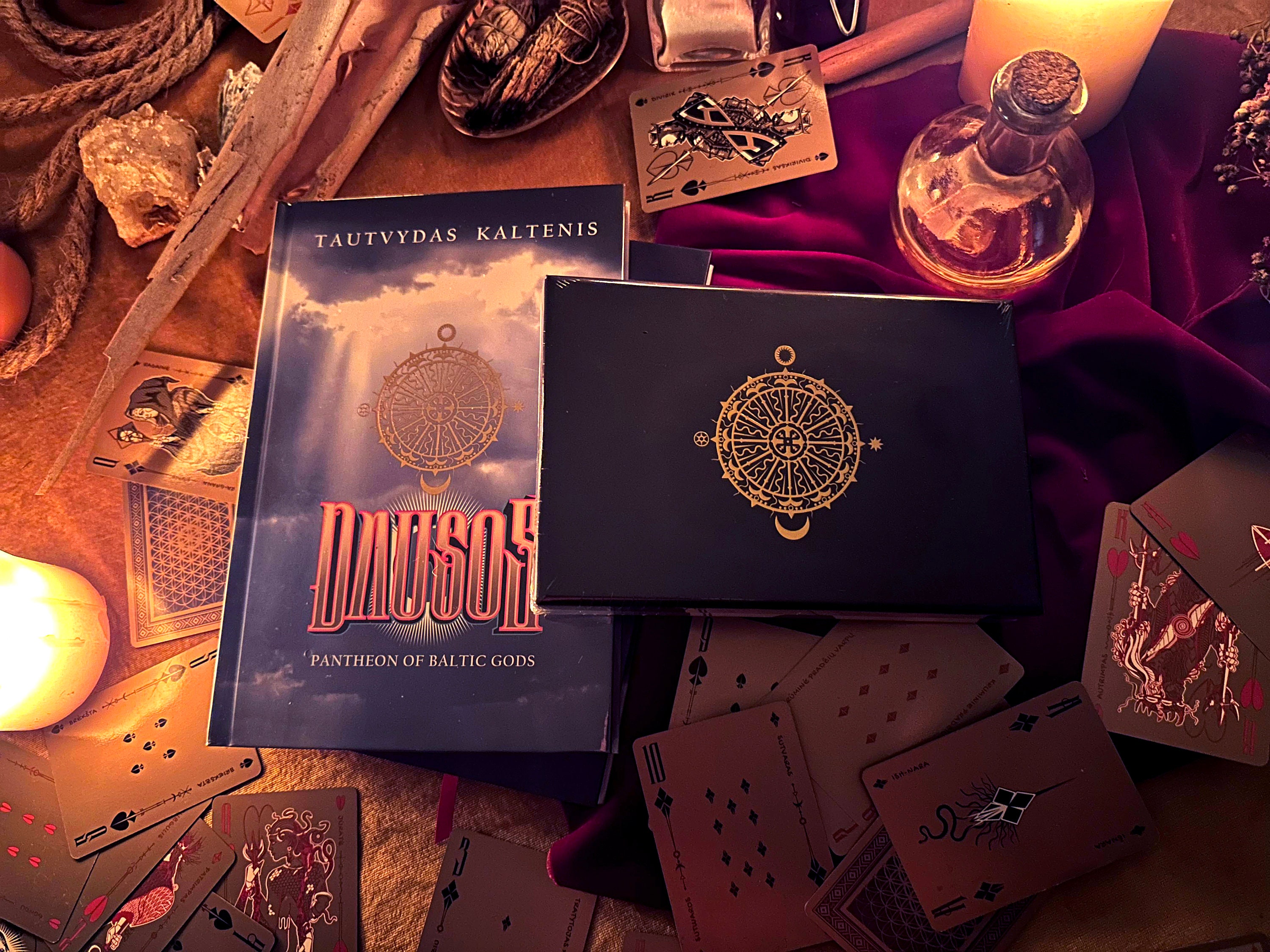 DAUSOS Gift Set Storybook Hardcover and Pair of Golden Edition Card ...