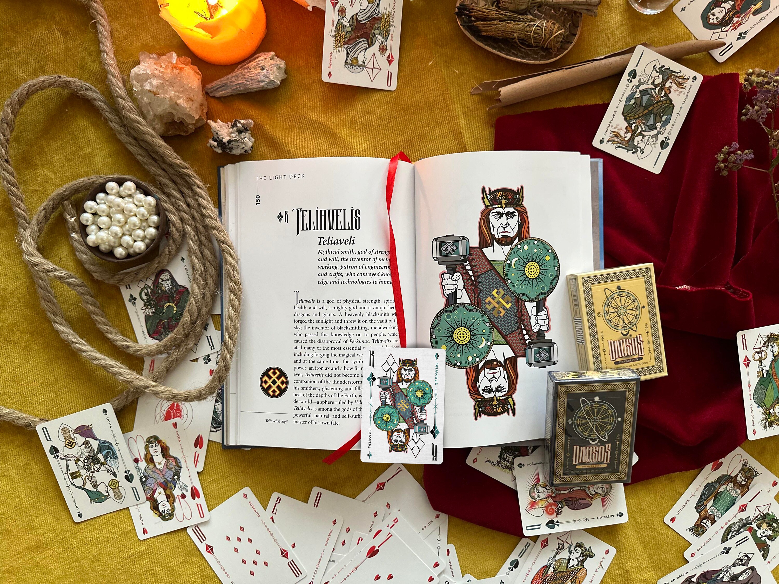 DAUSOS Gift Set Storybook Hardcover and Pair of Standard Edition Card ...