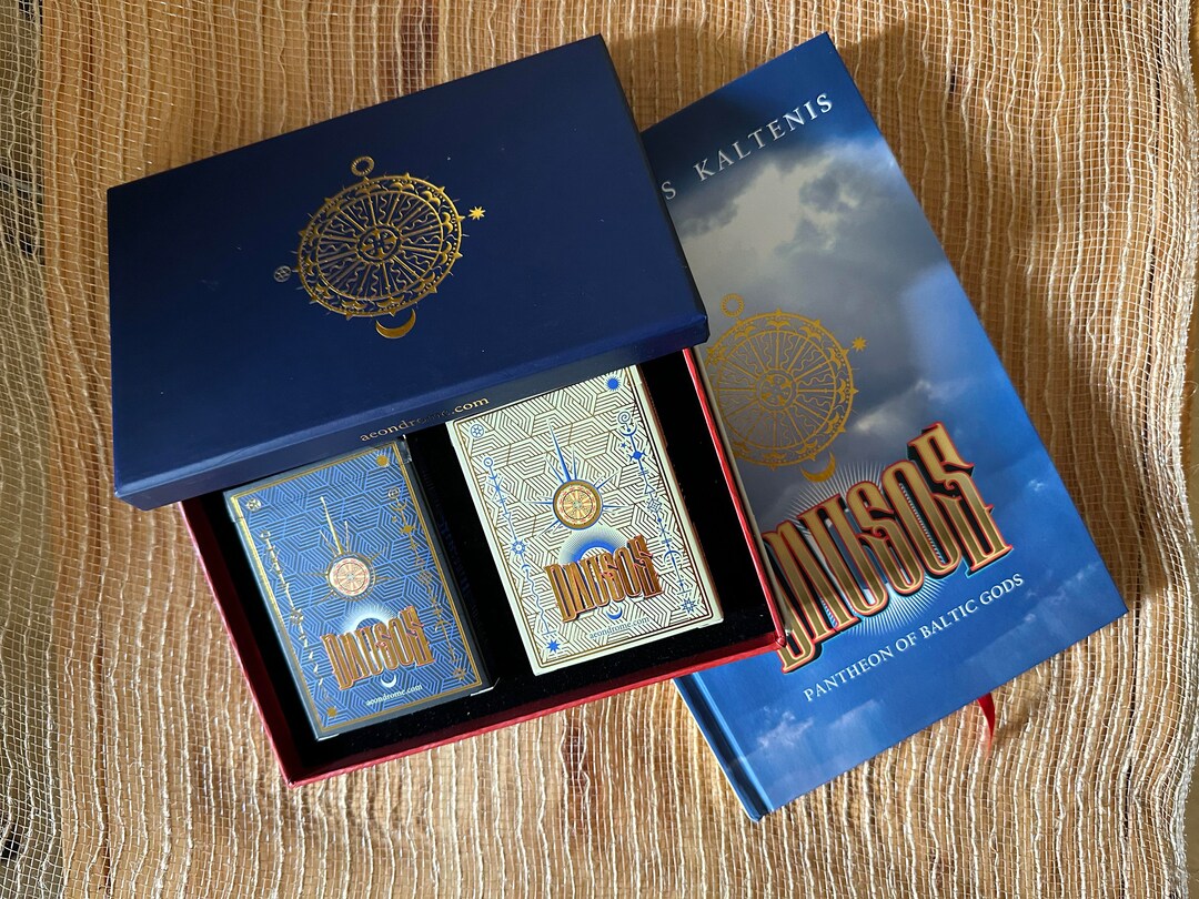 DAUSOS Gift Set Storybook Hardcover and Pair of Golden Edition Card ...