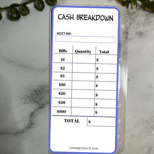 Laminated Snoopy Cash Breakdown Envelope 6.5x3 | Cash Withdrawal ...