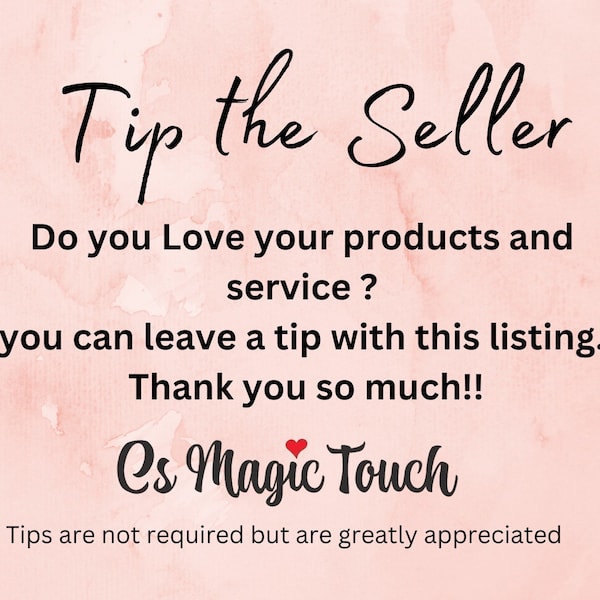 Seller Tips - Etsy