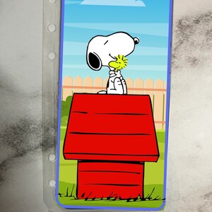 Laminated Snoopy Cash Breakdown Envelope 6.5x3 | Cash Withdrawal ...