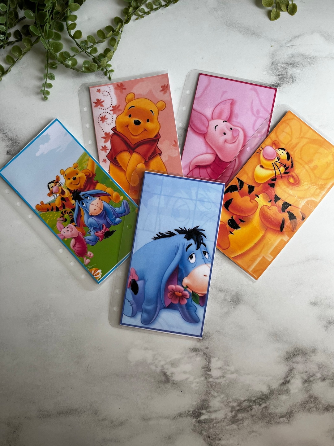 Winnie the Pooh Laminated Cash Envelopes: Budget Binder, A6 - Etsy
