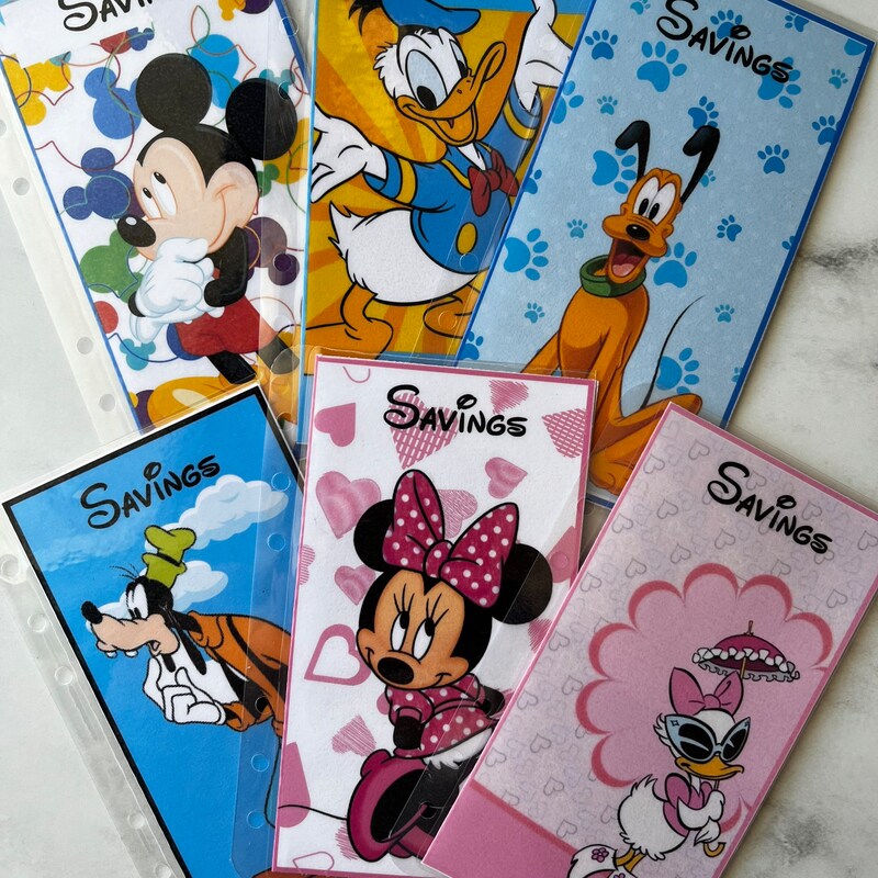 Mickey Mouse Tip Envelopes - Etsy